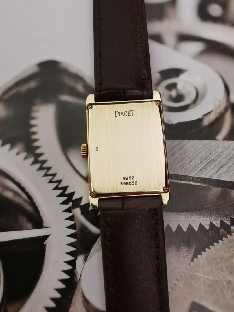 ( SOLD) Piaget Solid 18K Gold Model 9952 , Luxury, Watches on Carousell