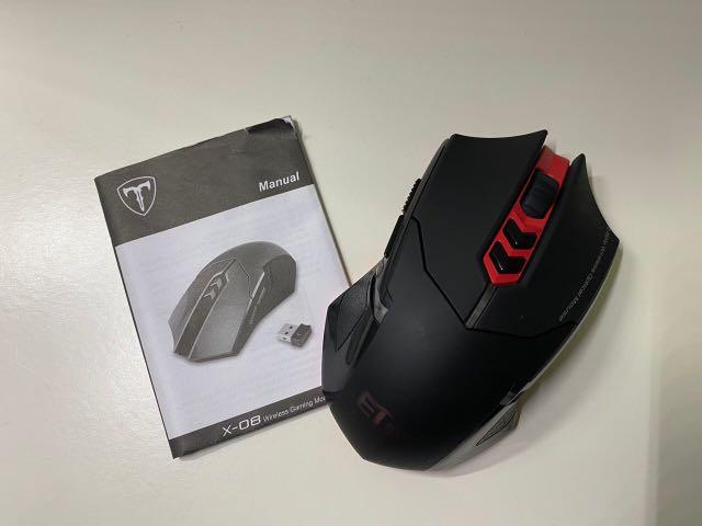 [Ready Stock!] Easterntime Tech Wireless Gaming Mouse X-08, Computers ...