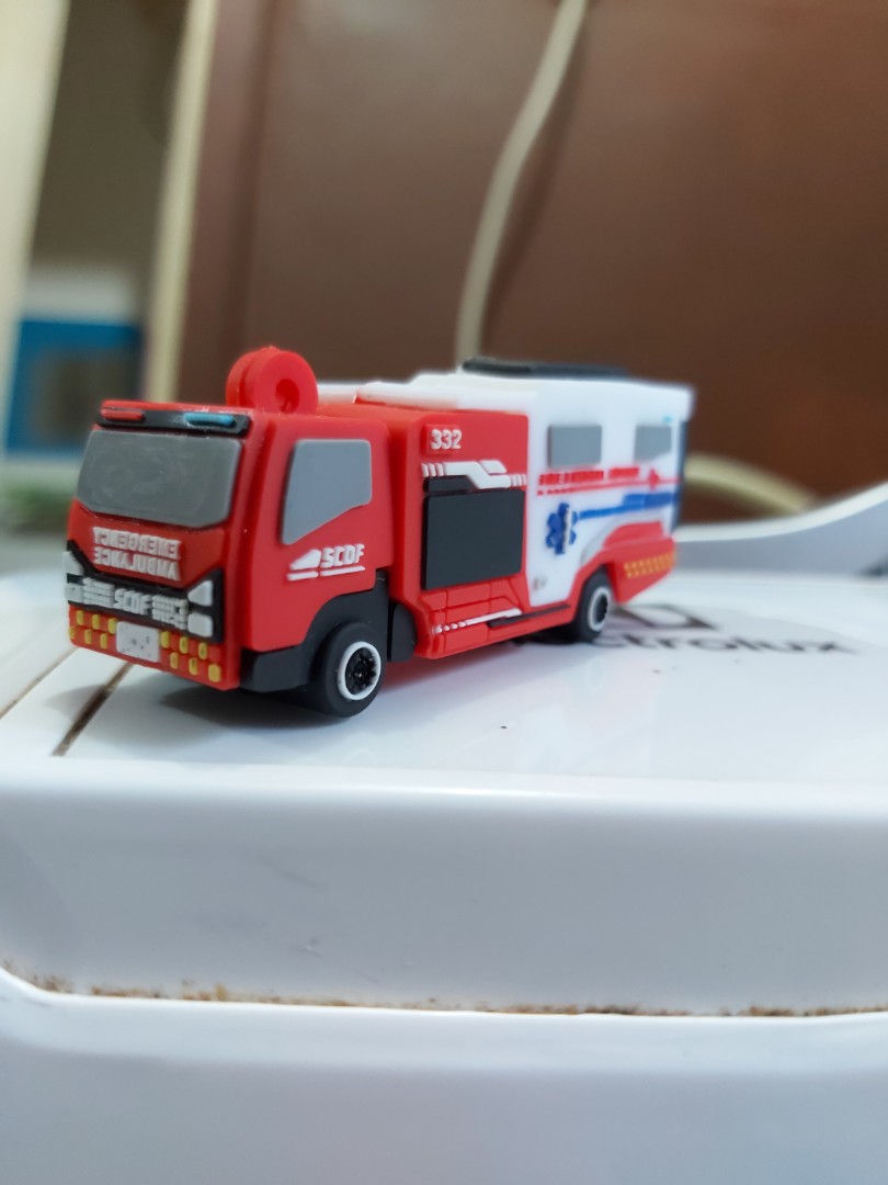 SCDF FMV USB Thumbdrive, Computers & Tech, Laptops & Notebooks on Carousell