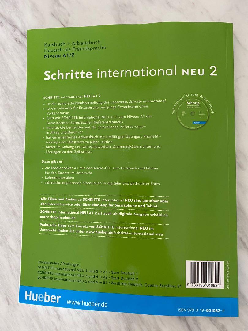 Schritte International Neu 2 (A1.2) - German Language book, Books ...