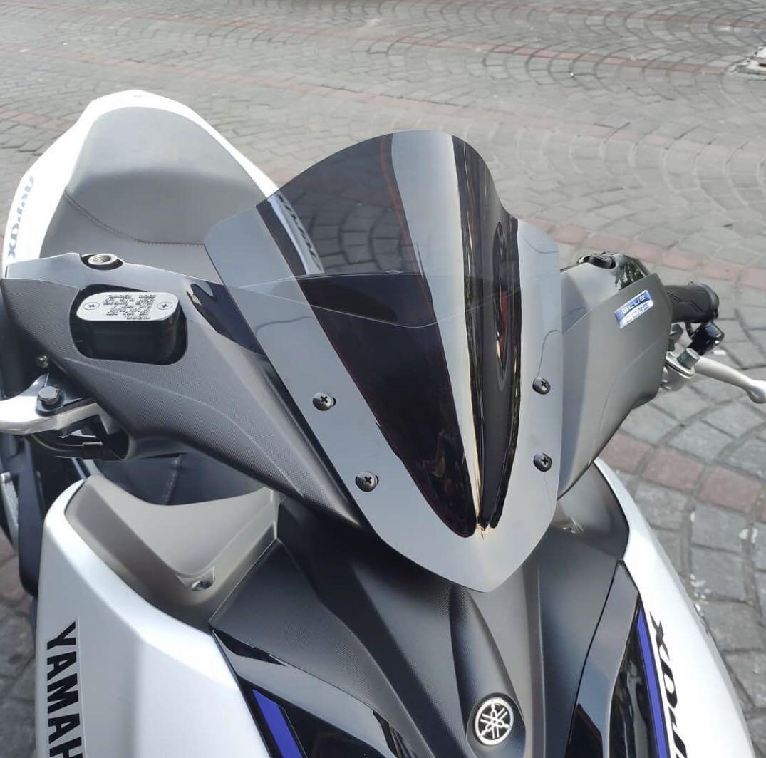 Sectbill smoke visor (aerox/nvx), Motorcycles, Motorcycle Accessories ...