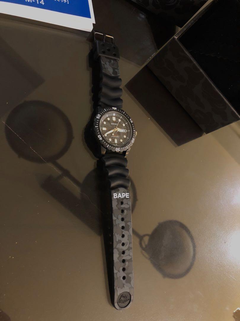 Seiko x Bape SZEL004, Men's Fashion, Watches & Accessories, Watches on ...