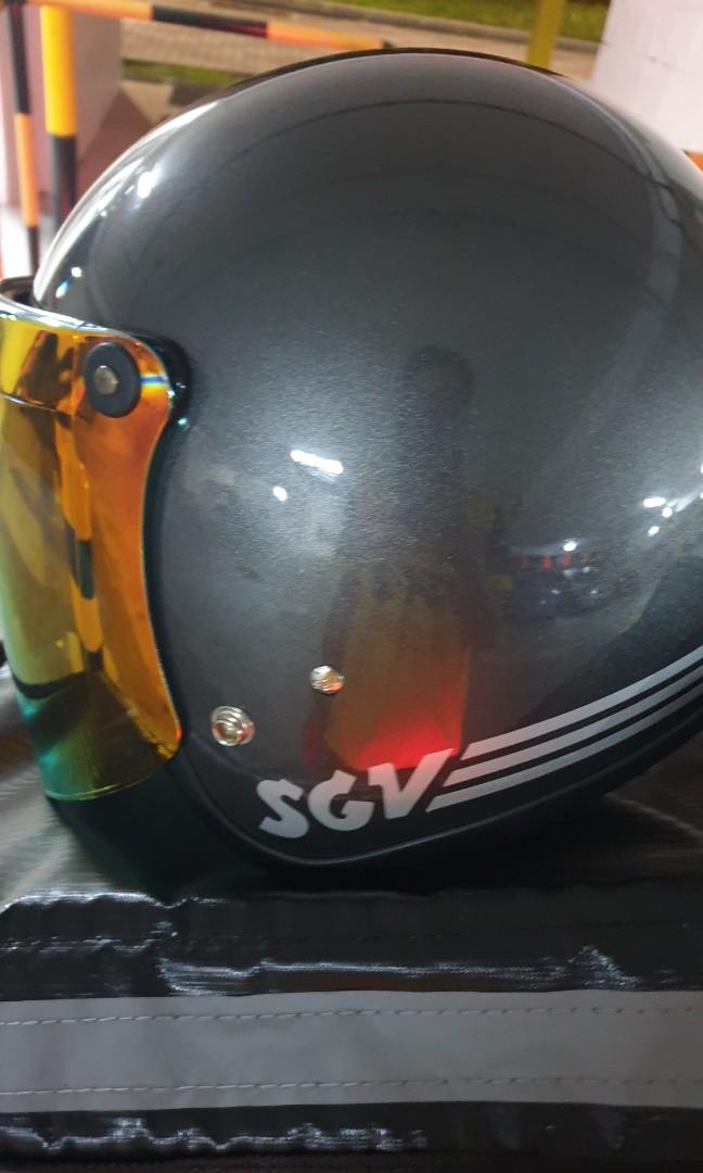 SGV Helmet, Motorcycles, Motorcycle Apparel on Carousell