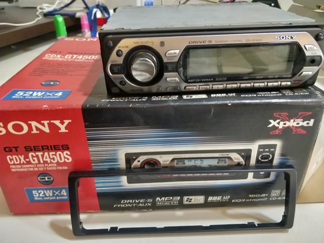 Sony Xplod Set Bundle Car Audio System Head Unit and Speakers, Car Parts & Accessories, Audio ...