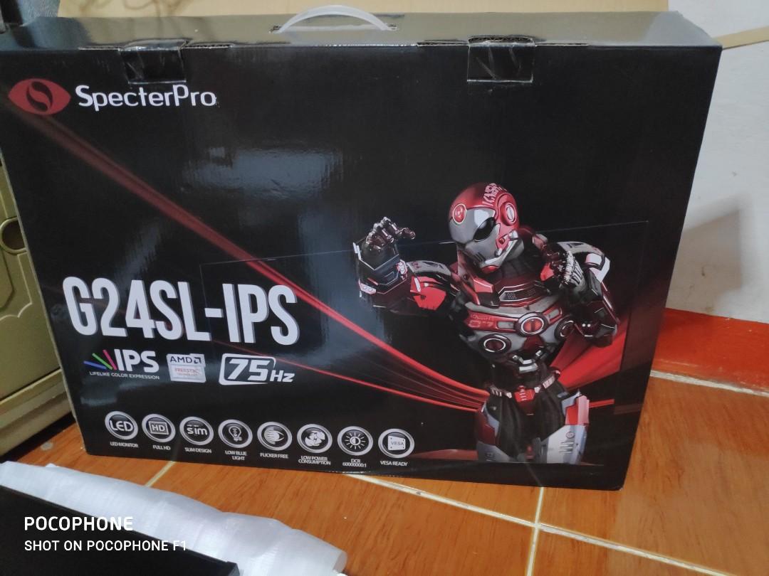 spectre pro 75hz monitor, Computers & Tech, Parts & Accessories ...