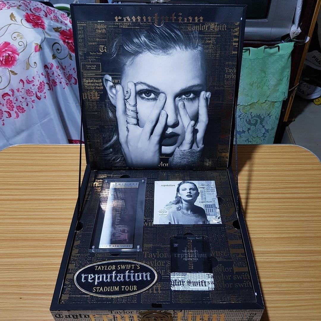 Taylor Swift Reputation Stadium Tour VIP BOX, Hobbies & Toys, Music ...