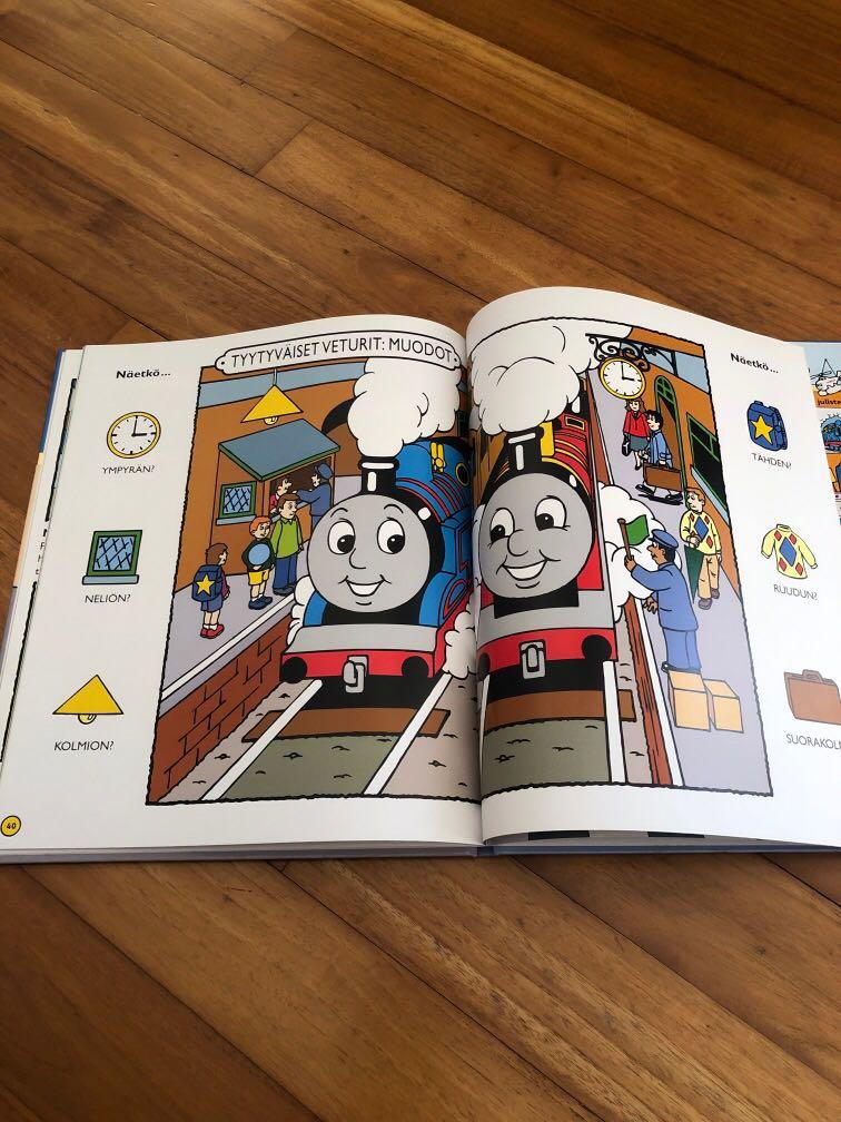 Thomas the train hardcover - Finnish, Hobbies & Toys, Books & Magazines ...
