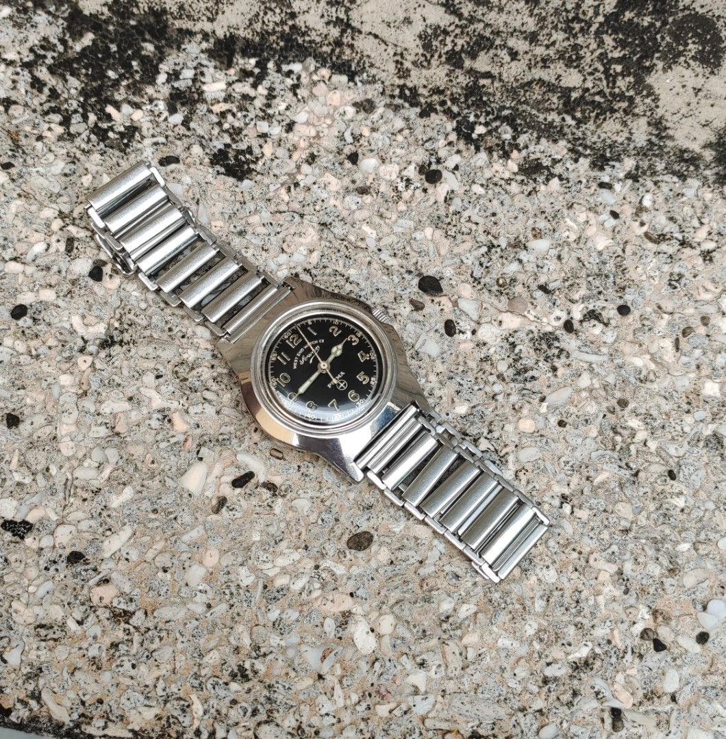 Vintage West End Watch Prima Sowar swiss watch like Longines, Women's ...