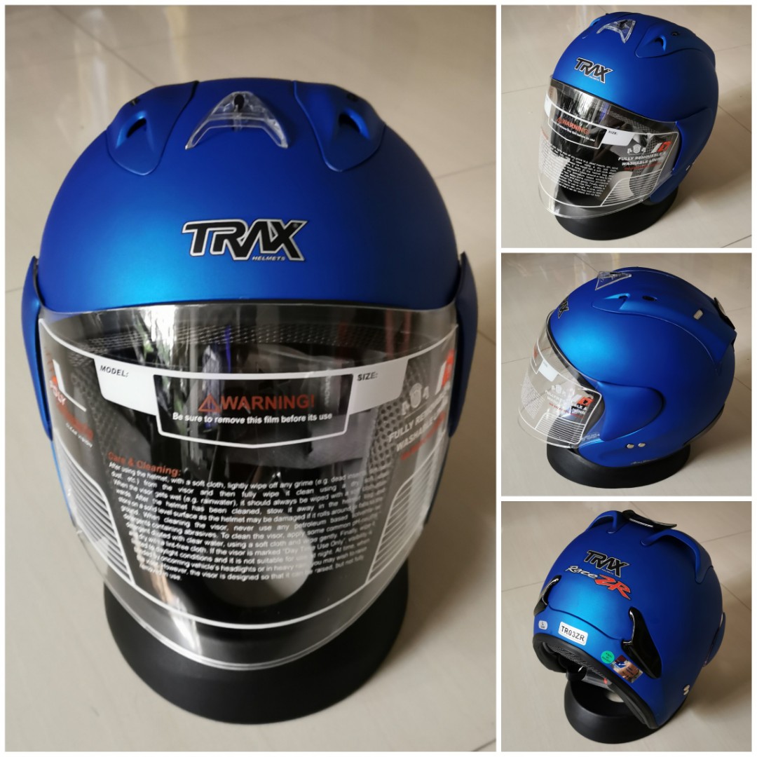 Trax Helmet, Motorcycles, Motorcycle Accessories on Carousell