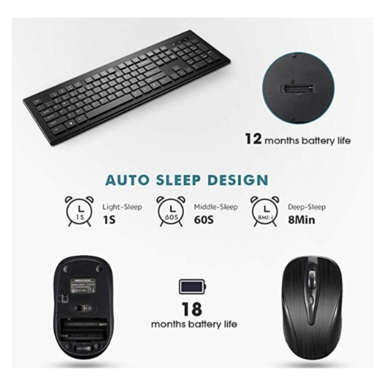 A760 Wireless Keyboard Model: CS8800G, Computers & Tech, Parts ...