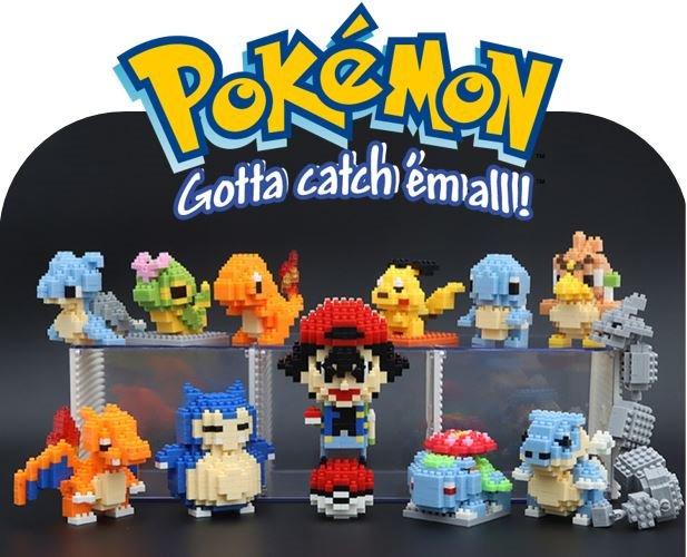 [BIG SALE, IN STOCK] Pokemon Mini Micro Blocks/Bricks--Poke Ball and ...