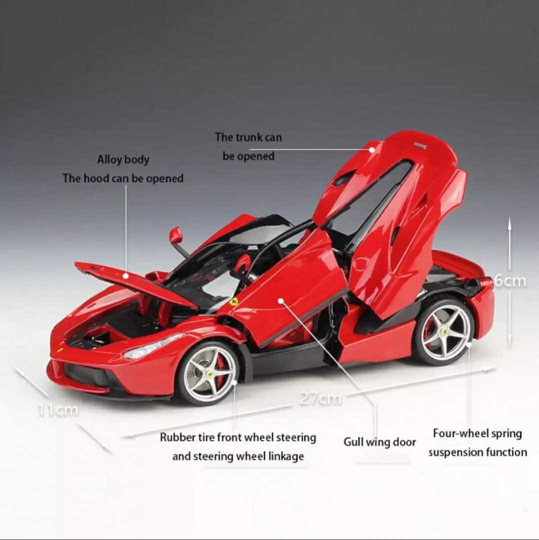 Laferrari 1/18 Signature series diecast model, Hobbies & Toys, Toys ...