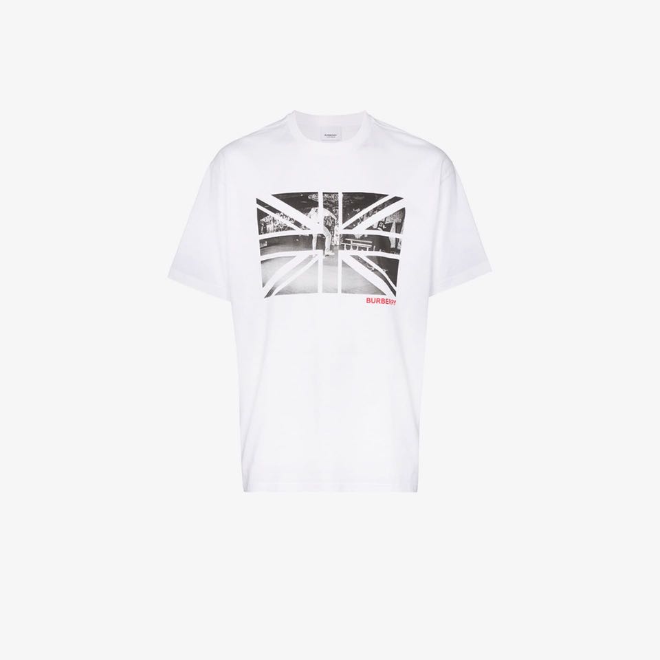Burberry Union Jack tee, Men's Fashion, Tops & Sets, Tshirts & Polo ...