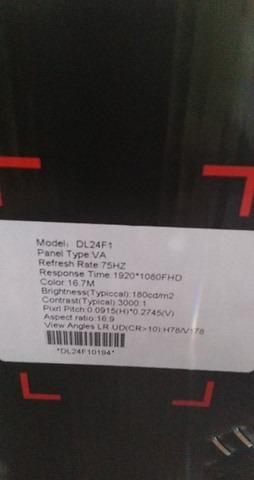 COBY DL24F1 IPS-WIDE 24 inches 75hz Gaming Monitor Ultra Thin ...