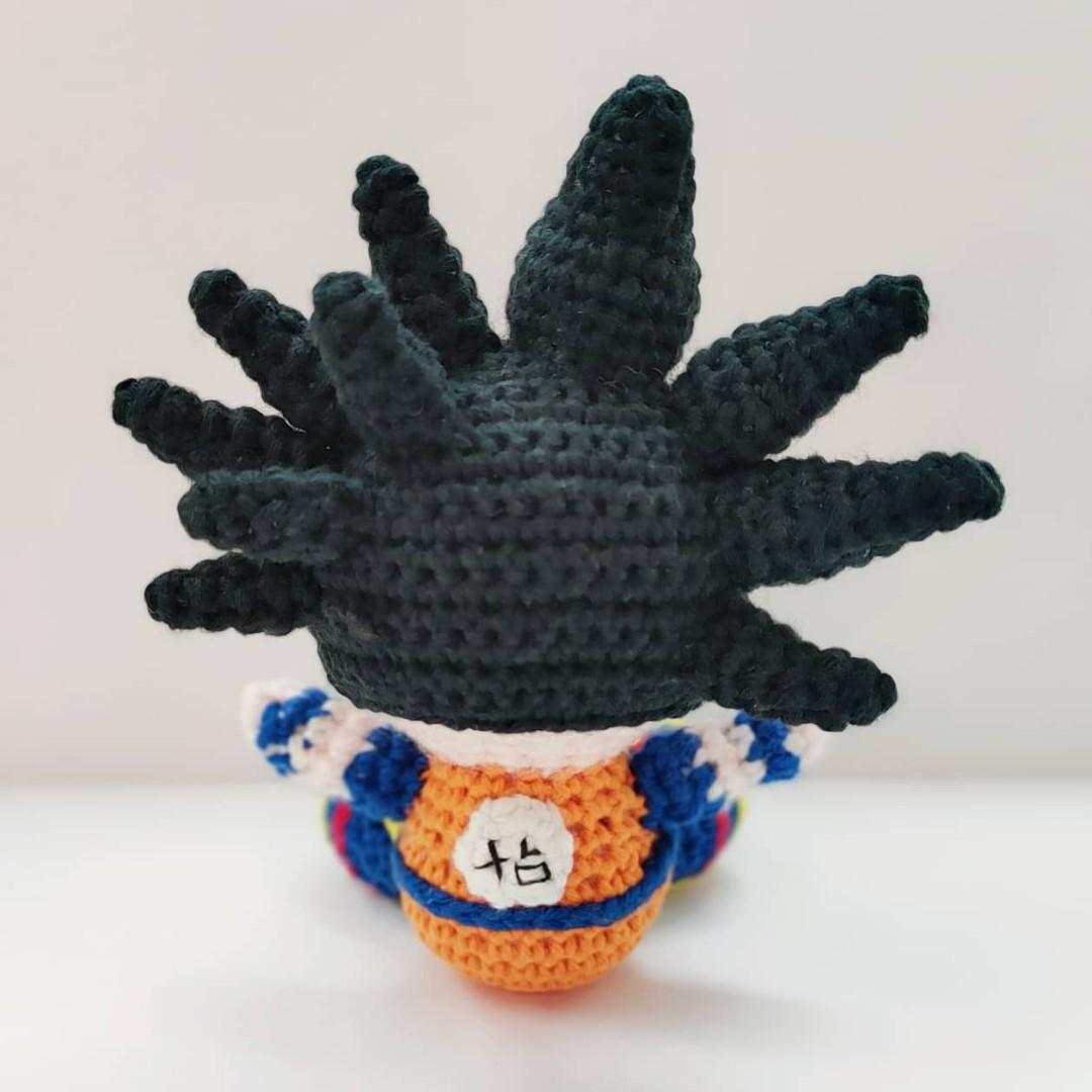 Crochet Dragon Ball Z: Goku Toy, Hobbies & Toys, Stationery & Craft ...