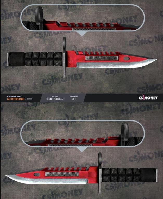 CSGO M9 Autotronic MW, Video Gaming, Video Game Consoles, Others on Carousell