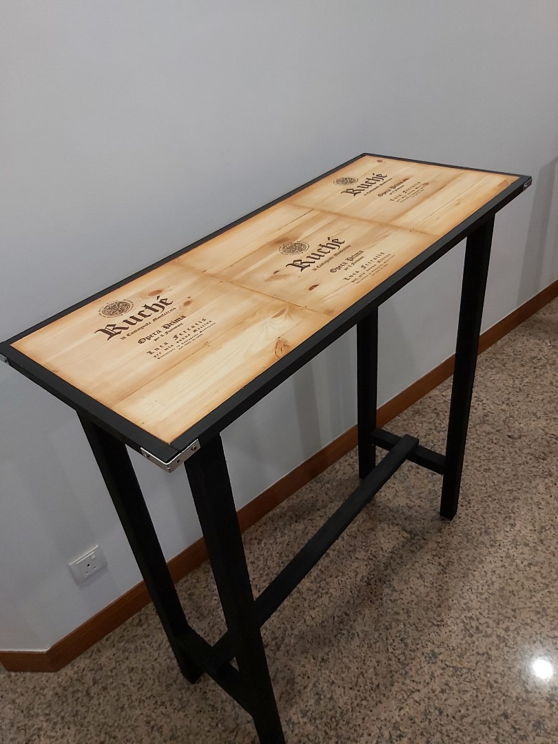 Custom-made bar table, Furniture & Home Living, Furniture, Other Home ...