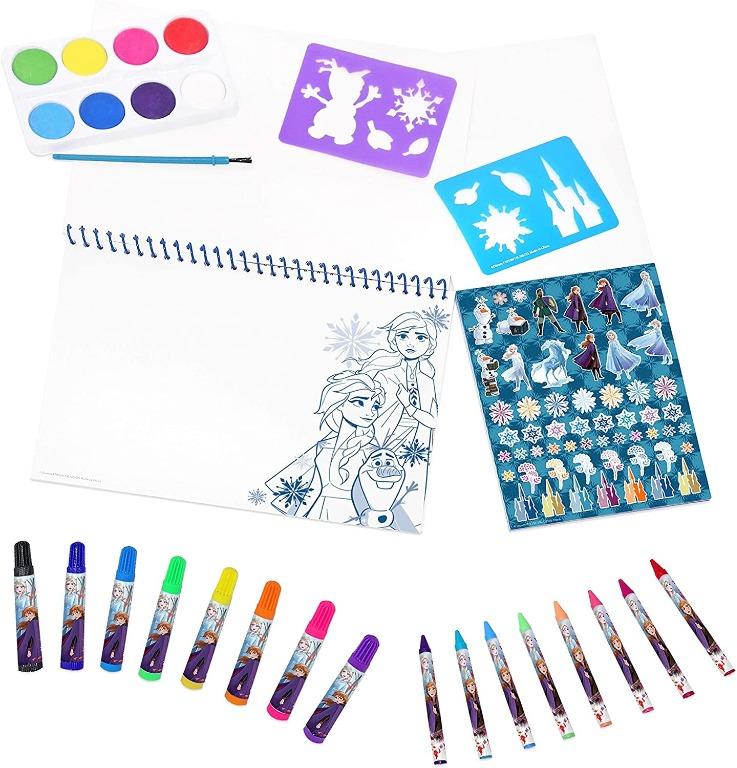 Disney Frozen 2 Ultimate Anna + Elsa Art Set w/Stickers for Painting ...