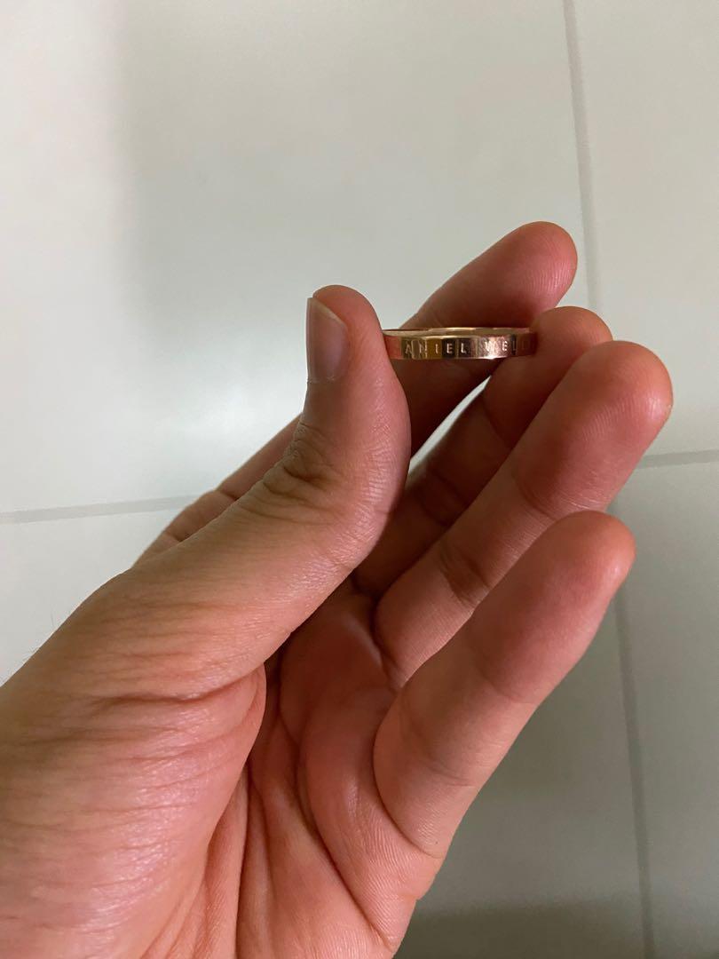 DW ring silver and gold, Women's Fashion, Jewelry & Organisers, Body ...