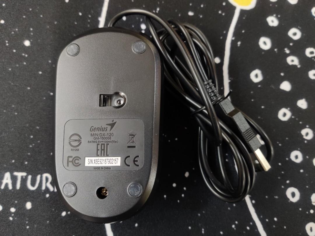Genius DX-120 Optical Mouse, Computers & Tech, Parts & Accessories ...