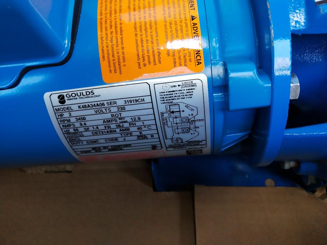 Goulds Jet Water pump, Commercial & Industrial, Construction Tools ...