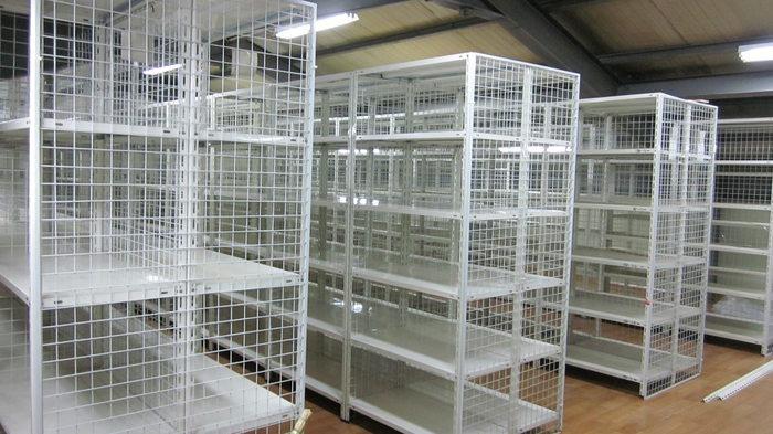 Heavy duty steel rack high quality open steel shelves, Furniture & Home ...