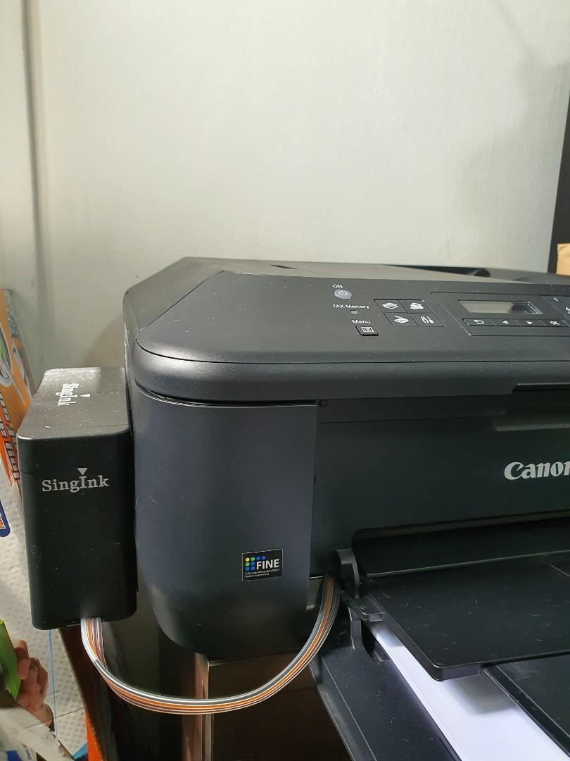 Canon Printer with Sing Ink Tank (Ink Tank), Computers & Tech, Printers ...