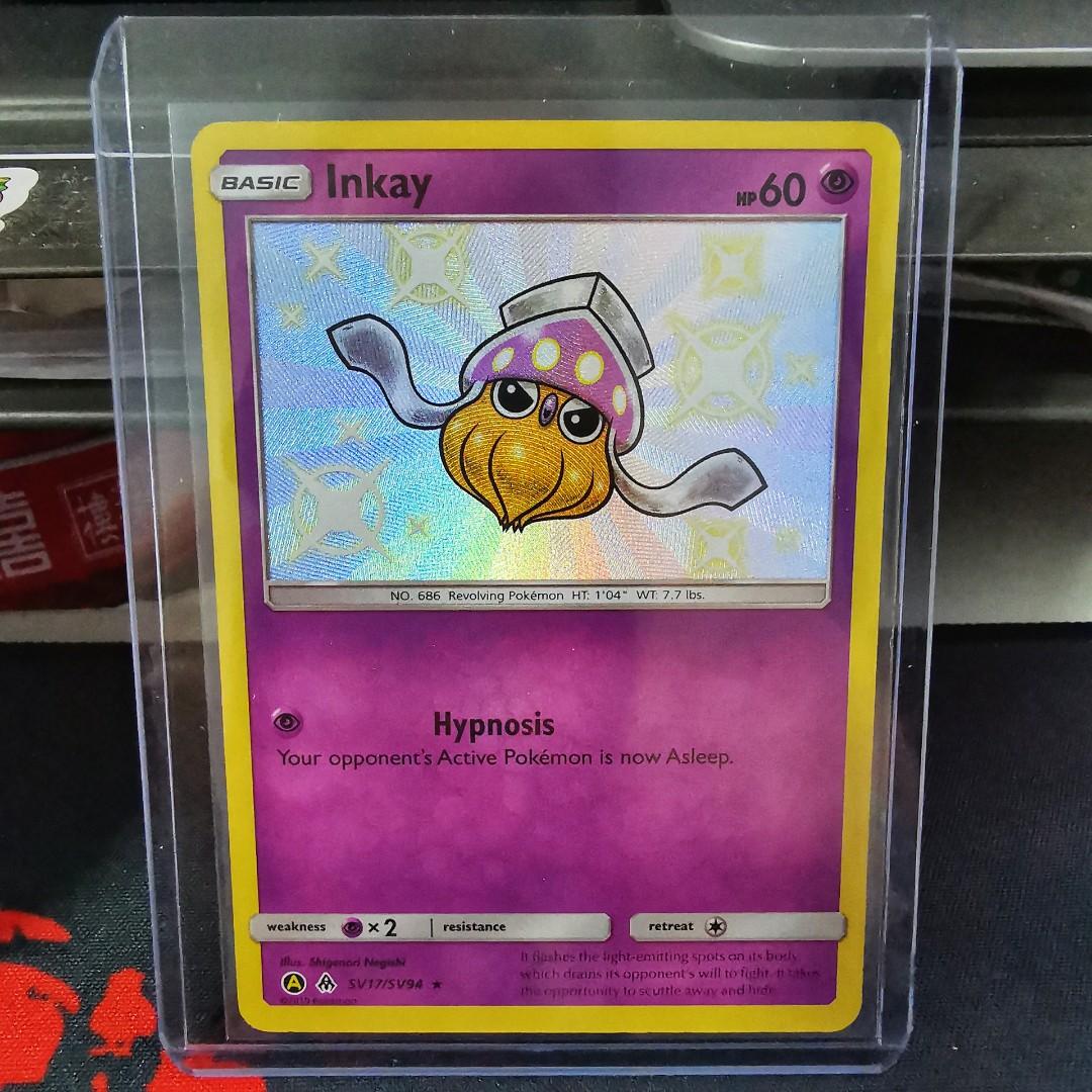 Inkay - SV17/SV94 - Shiny Rare, Hobbies & Toys, Toys & Games on Carousell