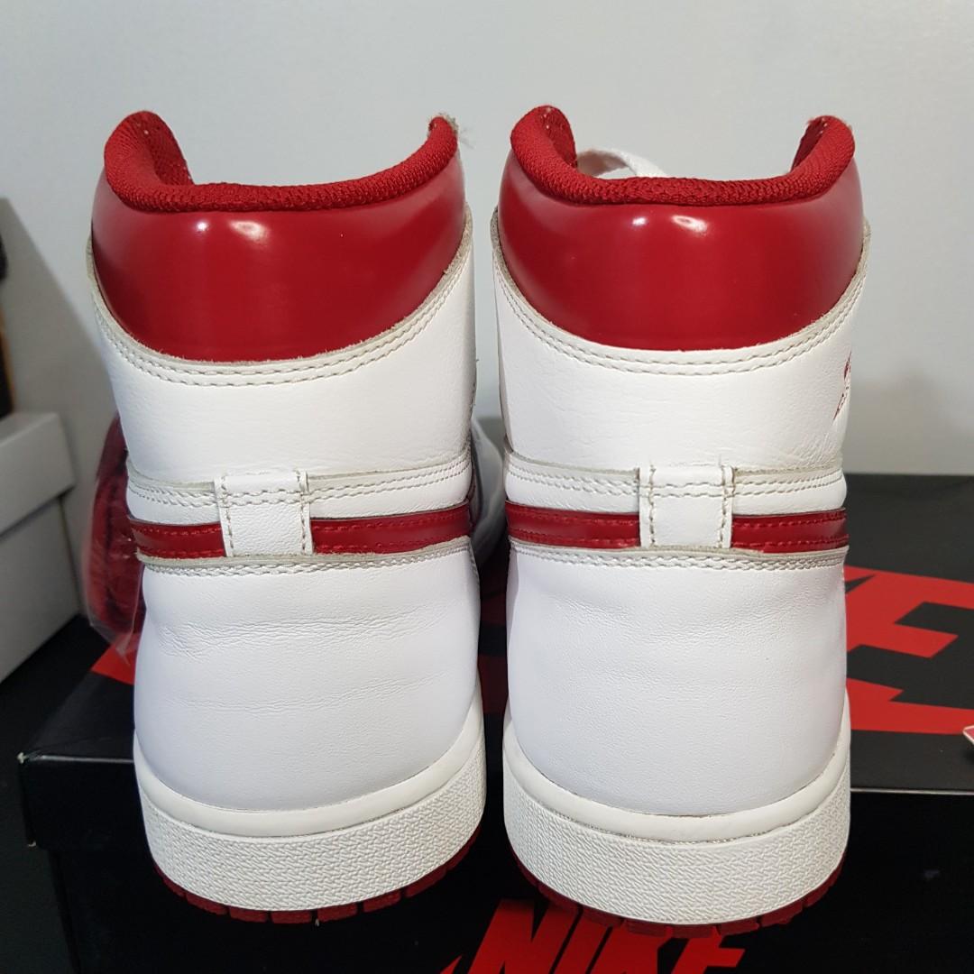 Jordan 1 Metallic Red, Men's Fashion, Footwear, Sneakers on Carousell