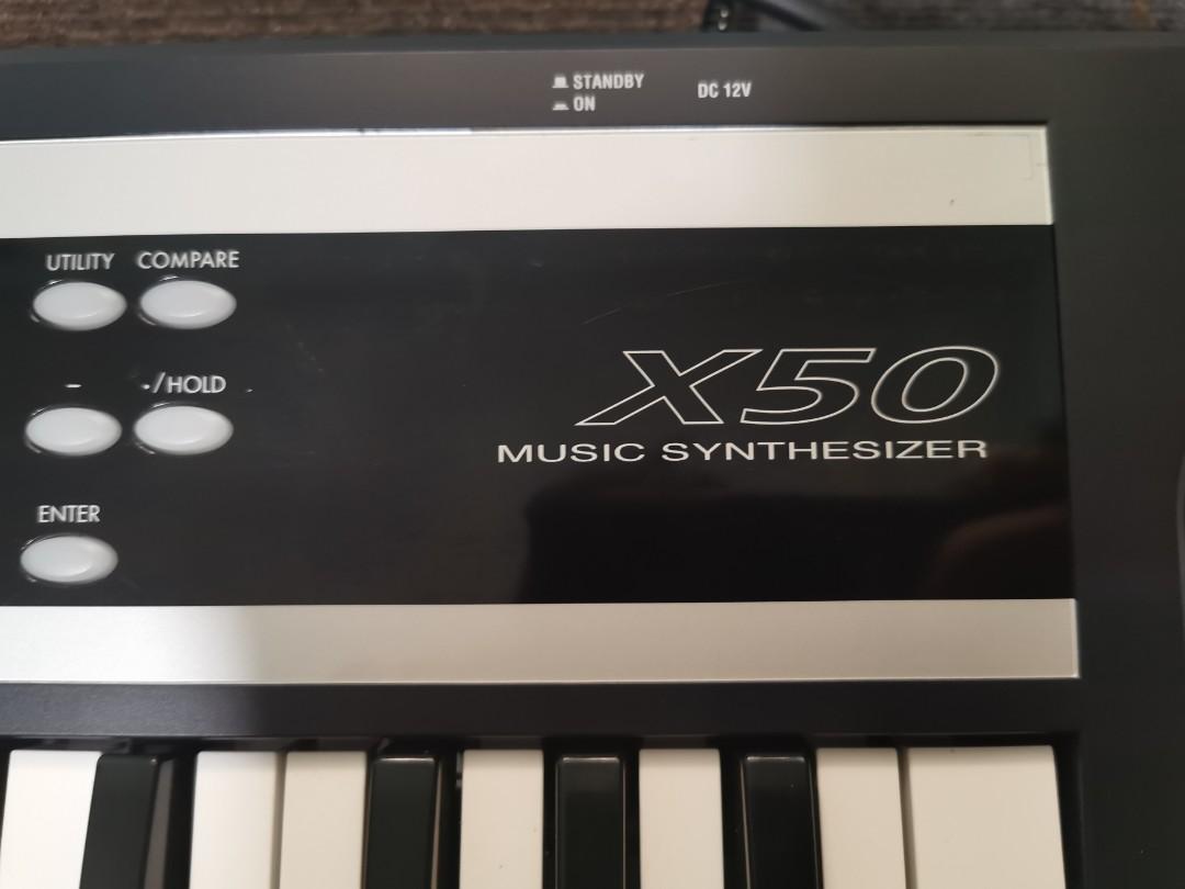 Korg x50 music keyboard synthesizer piano, Hobbies & Toys, Music ...