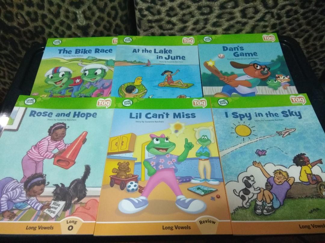LEAP FROG TAG Learn to Read Book Sets 1 and 2, Hobbies & Toys, Books ...