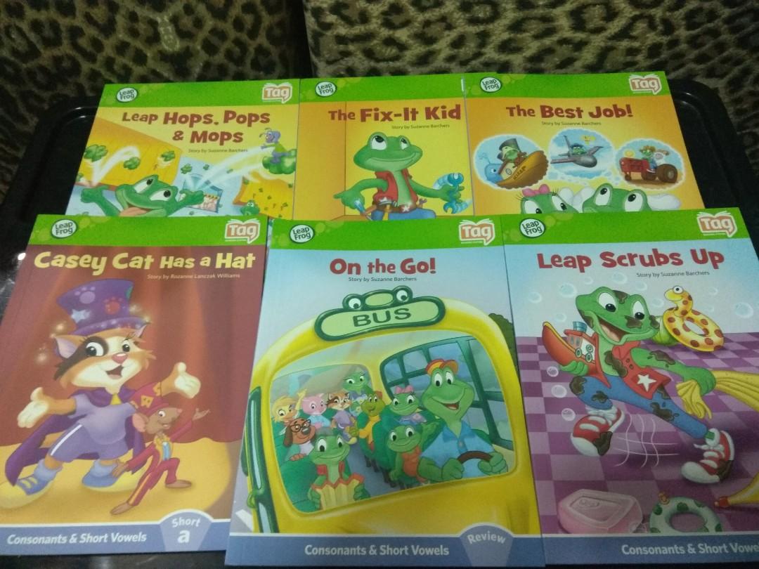 LEAP FROG TAG Learn to Read Book Sets 1 and 2, Hobbies & Toys, Books ...