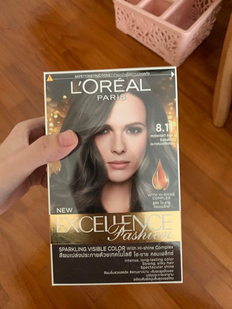 Loreal Paris Midnight Ash, Beauty & Personal Care, Hair on Carousell