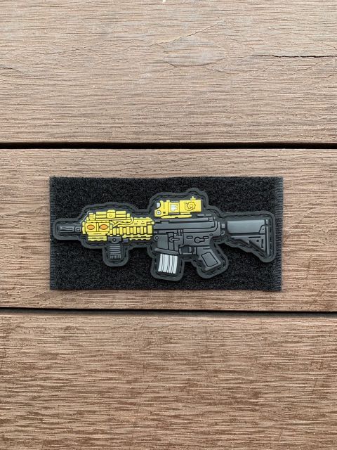 M4 Assault Rifle/ Weapon Morale Patch, Hobbies & Toys, Stationery ...