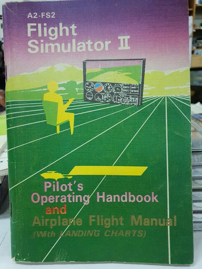 (Manual Book) Flight Simulator II / A2-FS2, Hobbies & Toys, Books ...