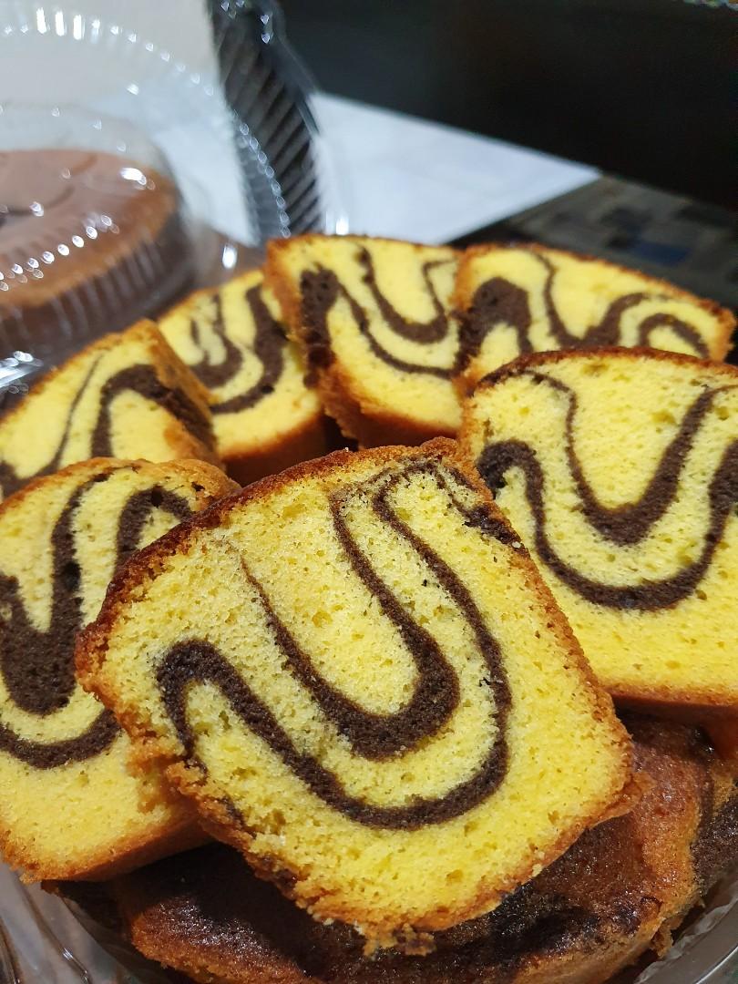 Marmer cake bolu macan bangka tanpa pengawet made by order, Makanan ...