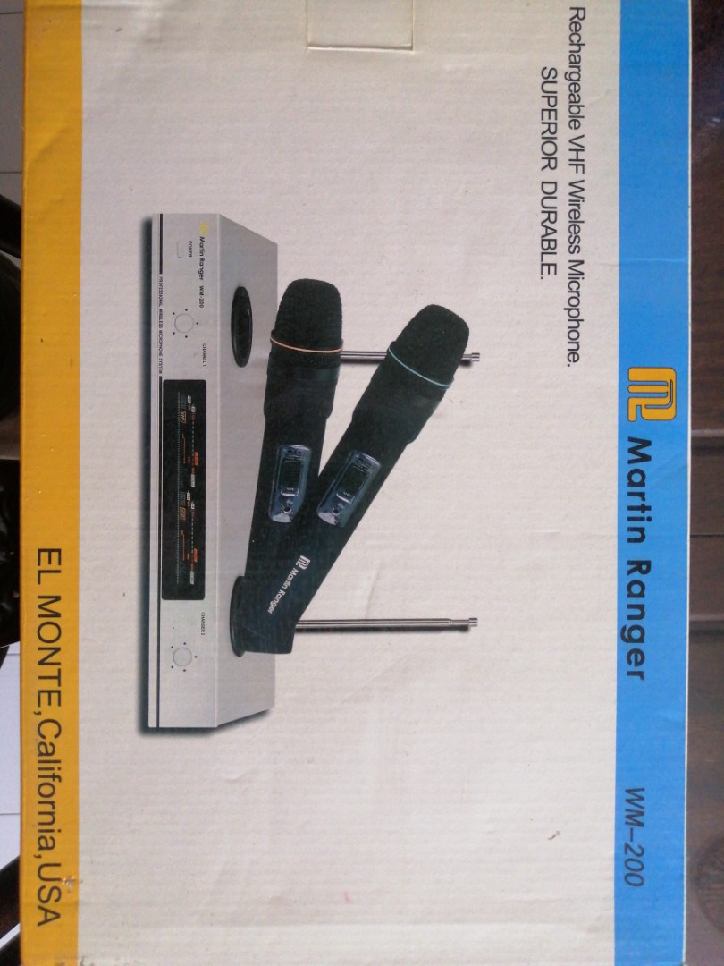 Martin Ranger Wireless Microphone System, Electronics, Audio on Carousell
