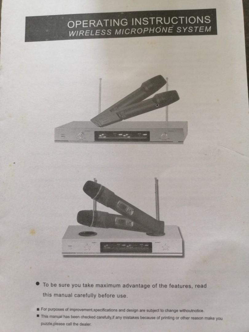 Martin Ranger Wireless Microphone System, Electronics, Audio on Carousell