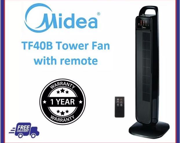 Midea Tower Fan, Furniture & Home Living, Lighting & Fans, Fans on ...