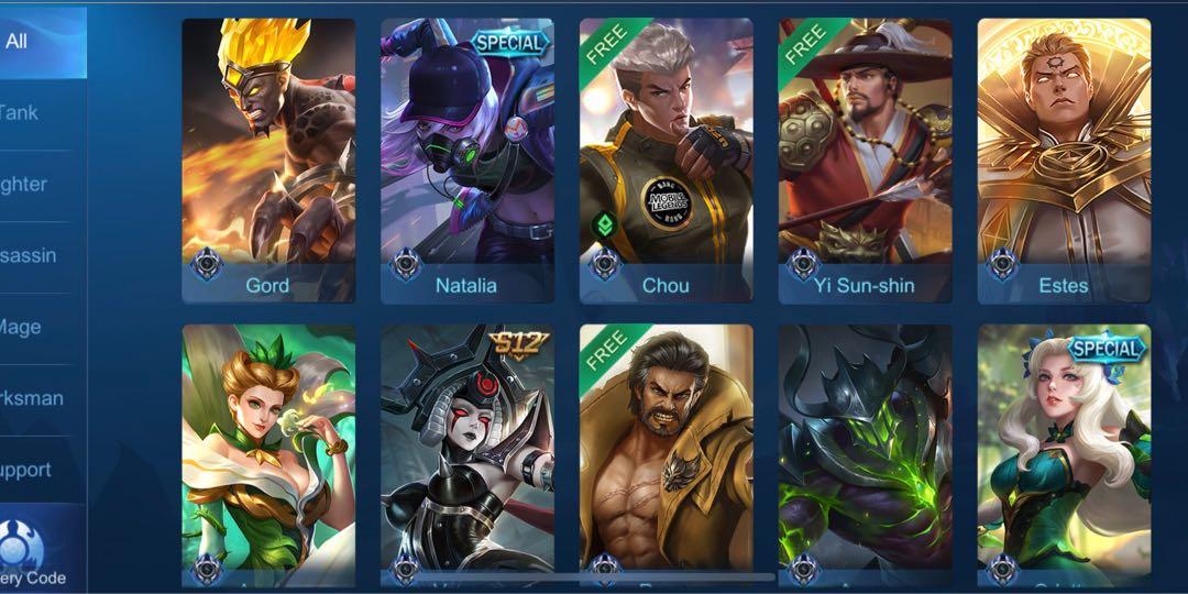 [NEGO] Mobile Legends account: Limited time skin Stellaris Ghost leslie ...