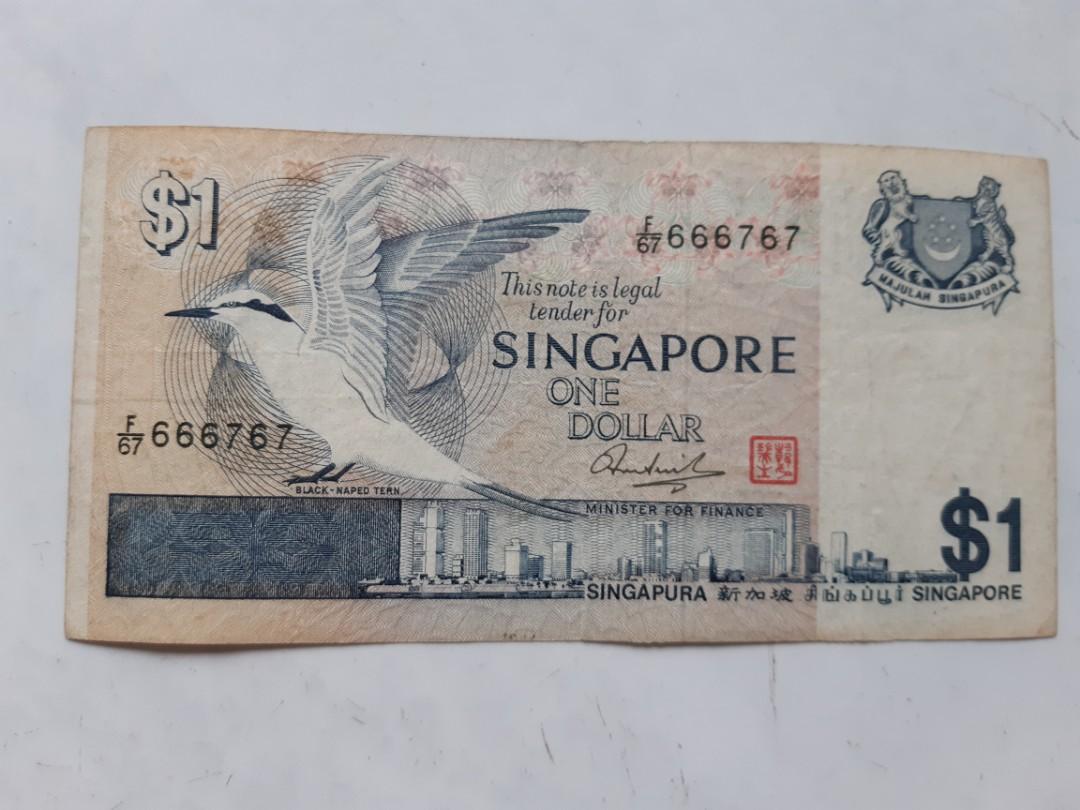 Old Singapore Banknote Almost Solid, Hobbies & Toys, Collectibles ...