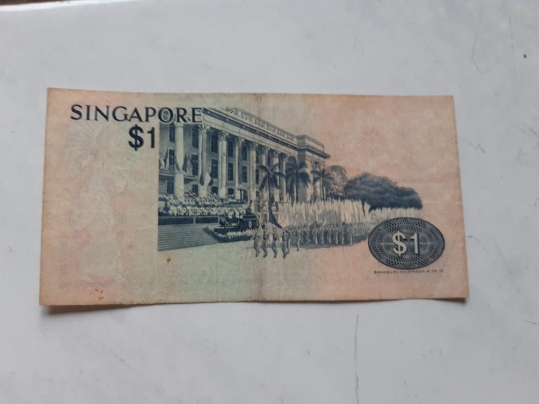 Old Singapore Banknote Almost Solid, Hobbies & Toys, Collectibles ...