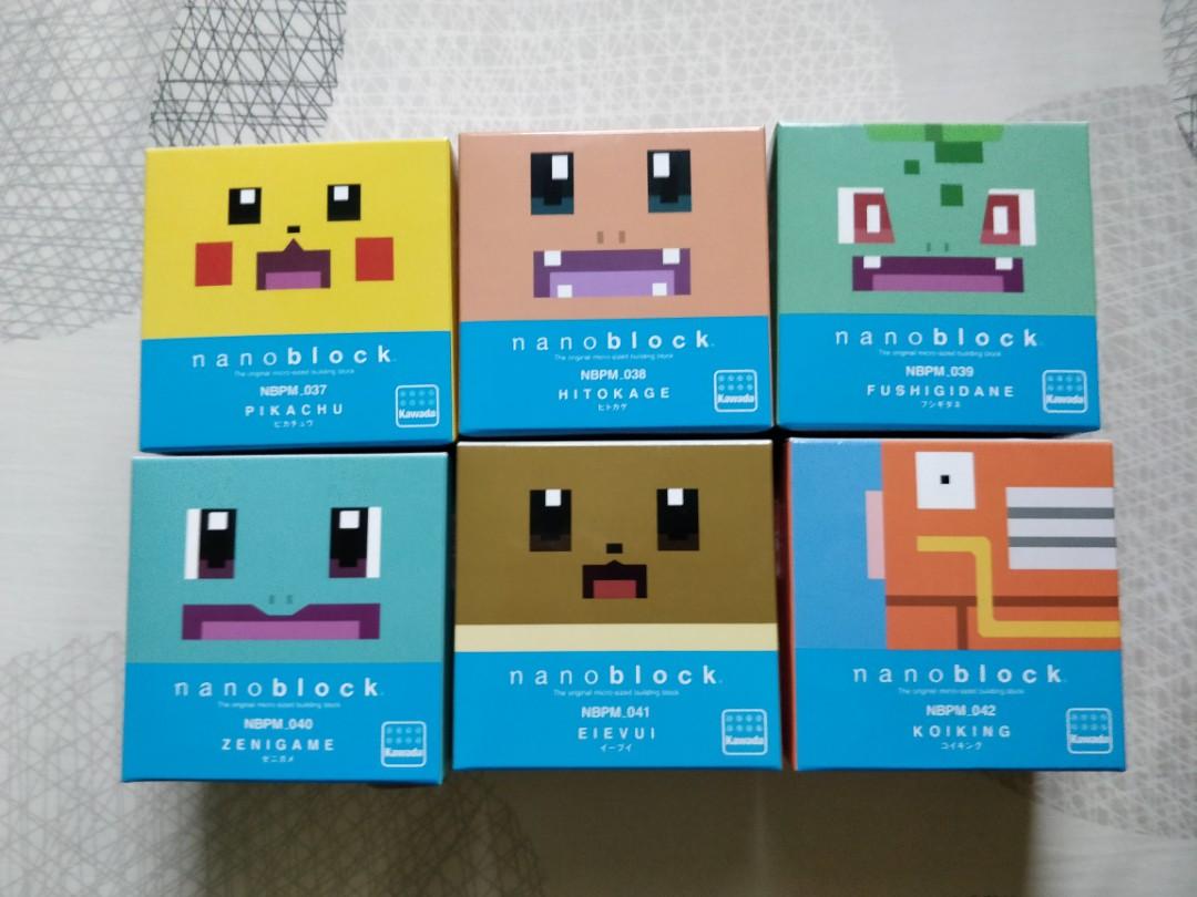 Original Pokemon Nanoblocks, Hobbies & Toys, Toys & Games on Carousell