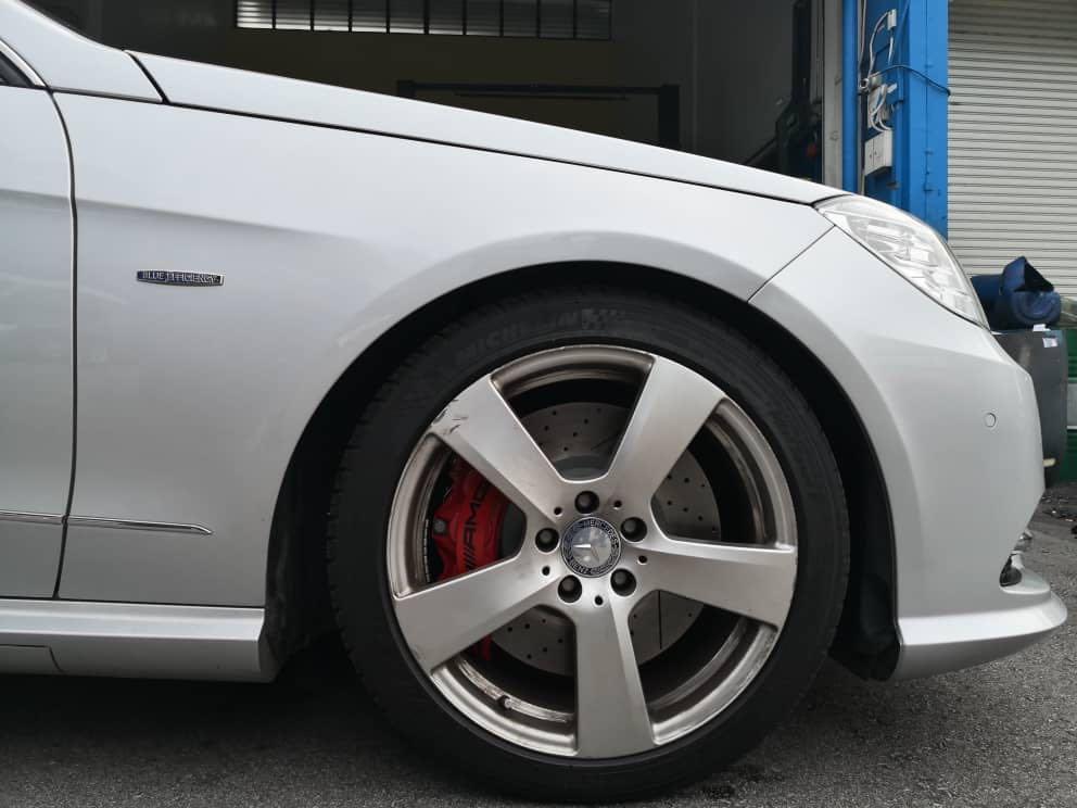 Original Stock Merc E-class Rims + Tyres, Car Accessories, Tyres & Rims ...