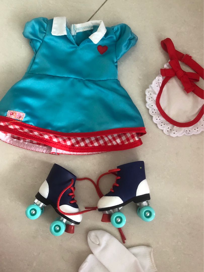 Our Generation Doll Roller Skate Outfit, Babies & Kids, Babies & Kids ...
