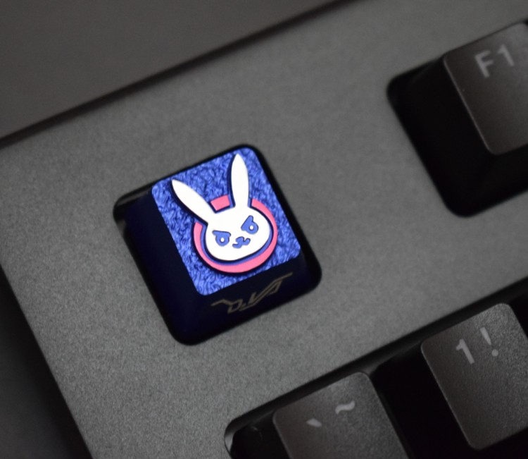 Custom Overwatch D.Va Keycap, Computers & Tech, Parts & Accessories ...