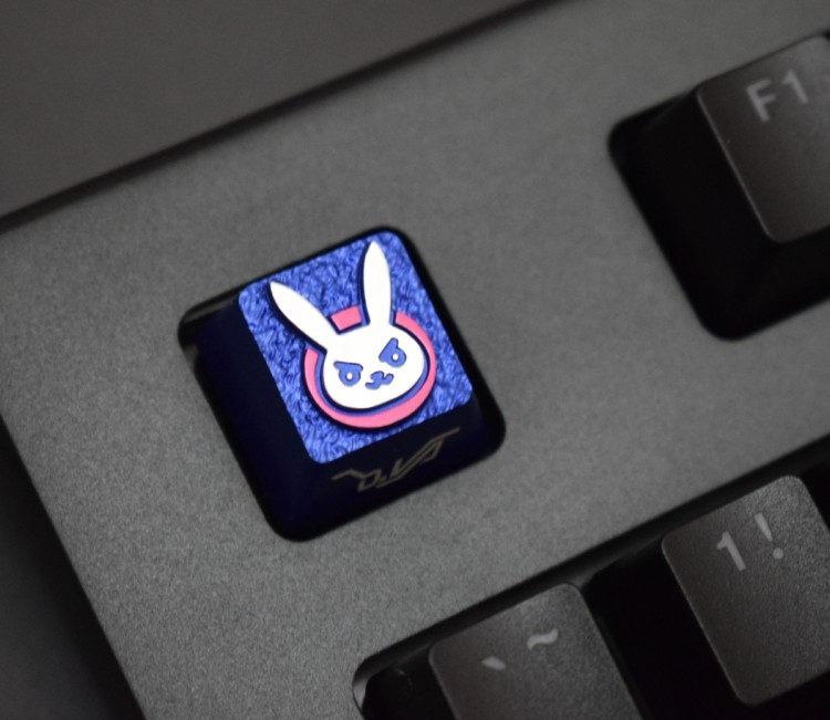 Custom Overwatch D.Va Keycap, Computers & Tech, Parts & Accessories ...