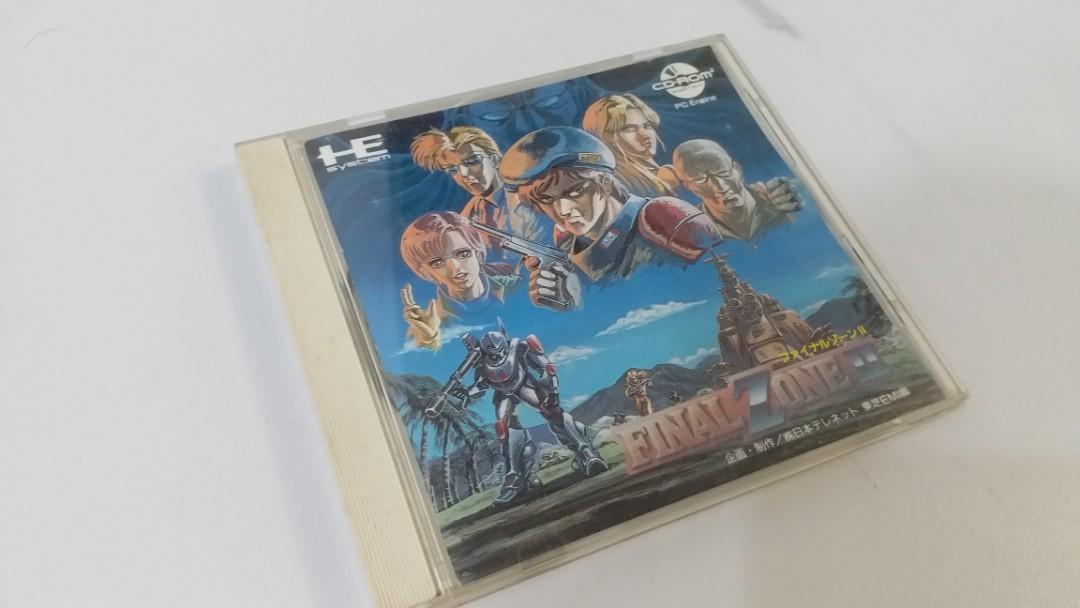 PC-Engine Final Zone II 遊戲 CD-Rom, 電子遊戲, 遊戲機配件, 遊戲週邊商品 - Carousell