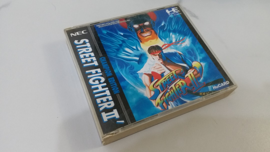 PC-Engine Street Fighter II' Champion Edition 遊戲 HuCard, 電子遊戲, 遊戲機配件 ...
