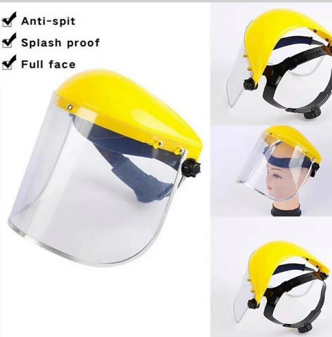 Pvc face shield, Beauty & Personal Care, Face, Face Care on Carousell